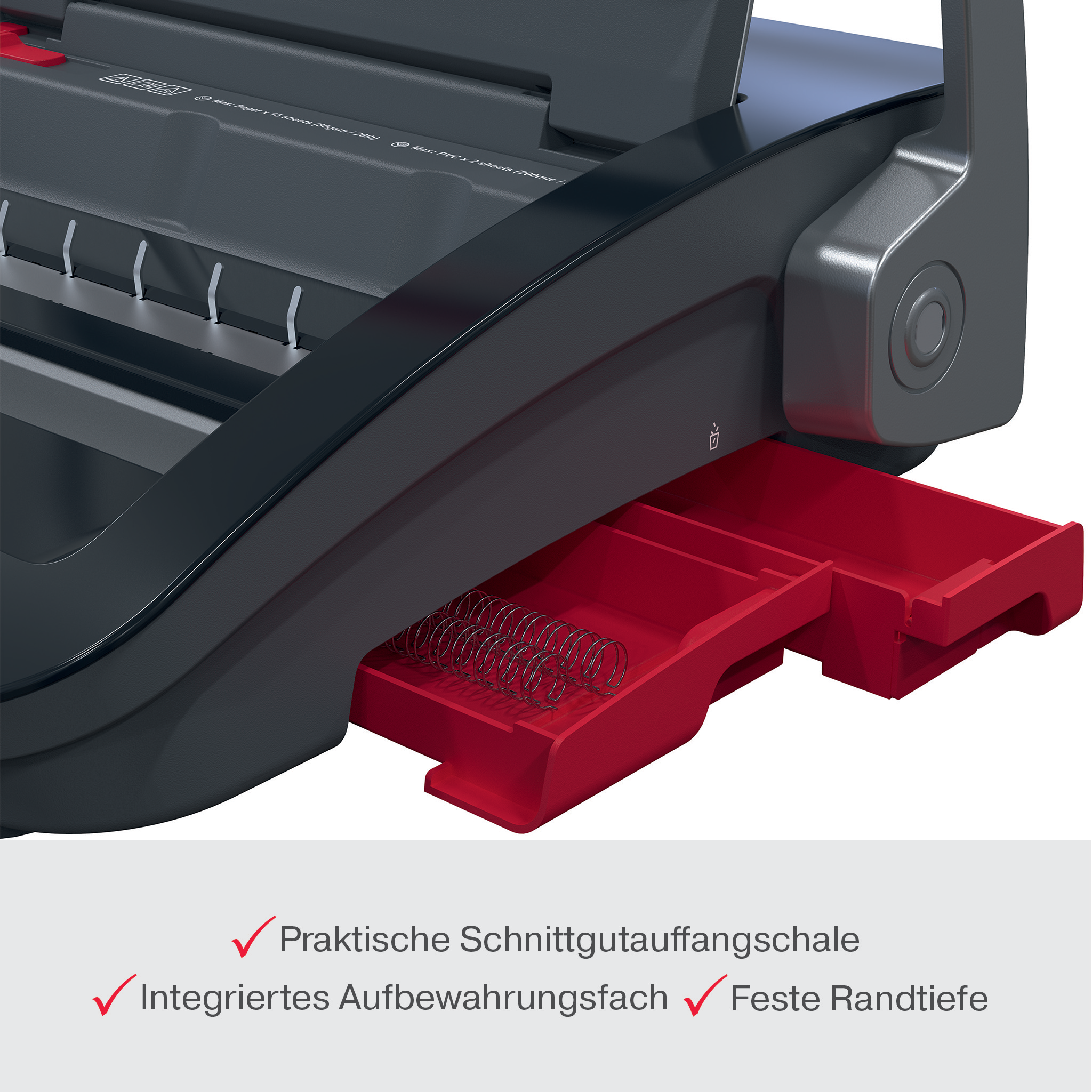 GBC WireBind® WB15 manuel indbindingsmaskine, kapacitet 125 A4-ark - HJ ...